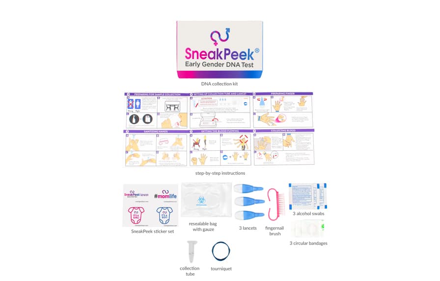 SneakPeek At-Home Gender Test