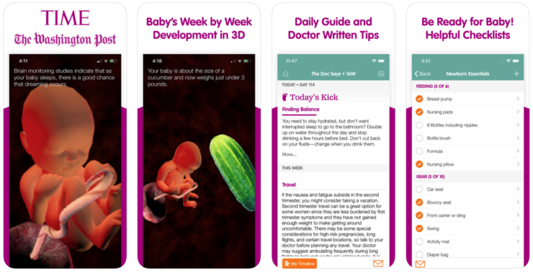 Top 5 Pregnancy Apps For Expecting Mothers - SneakPeek