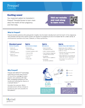 Prequel Prenatal Screen - SneakPeek®️