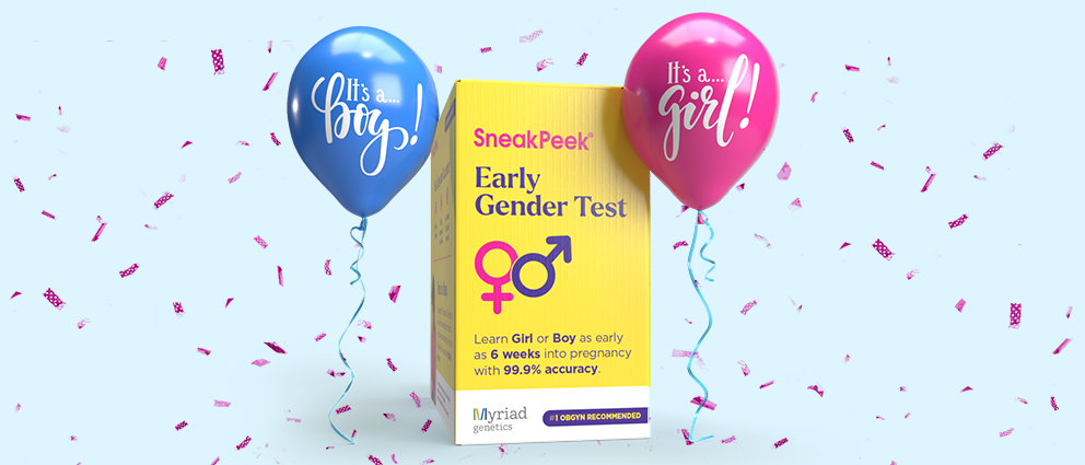 Early Baby Gender Blood Test At Home | SneakPeek®
