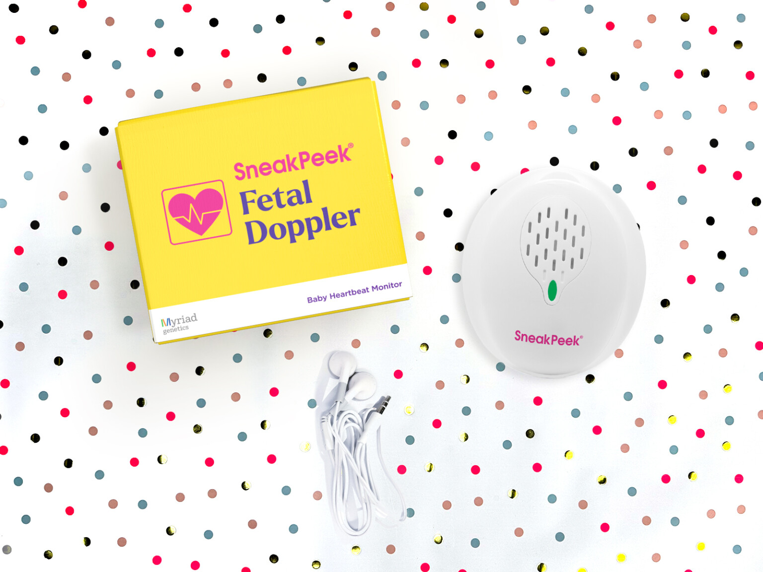 Fetal Doppler Baby Heartbeat Monitor | SneakPeek®